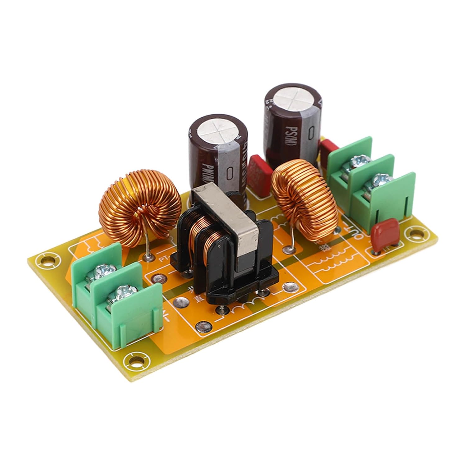 Amazon.com: DC EMI Power Filter Board 3 Stage EMI Suppression Module Filter DC LC Filter Low ...