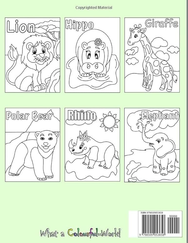 zoo animals coloring pages lion oz