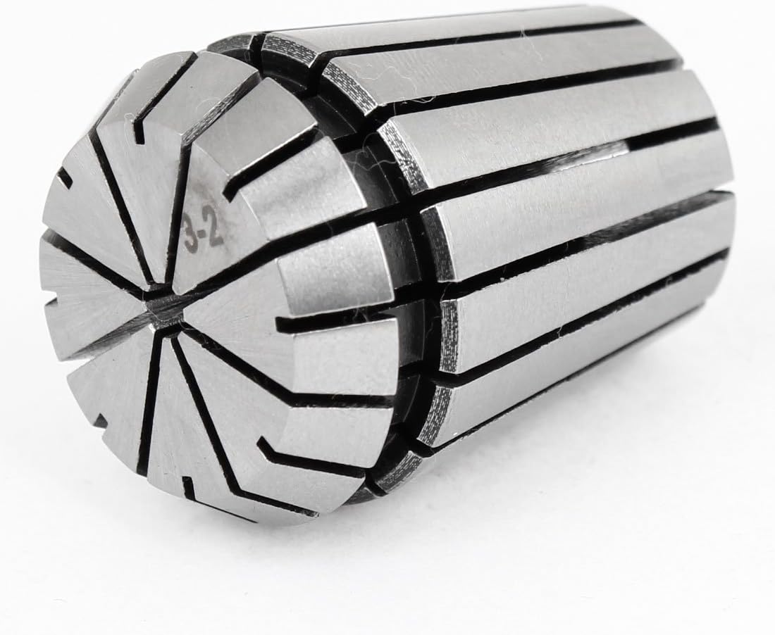 uxcell® Clamping Range 3-2mm Stainless Steel Precision Spring Collet ...