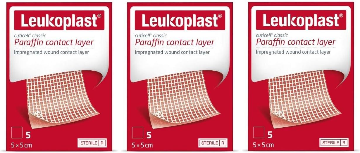 Leukoplast Cuticell Classic Paraffin Contact Layer - Sterile Low ...