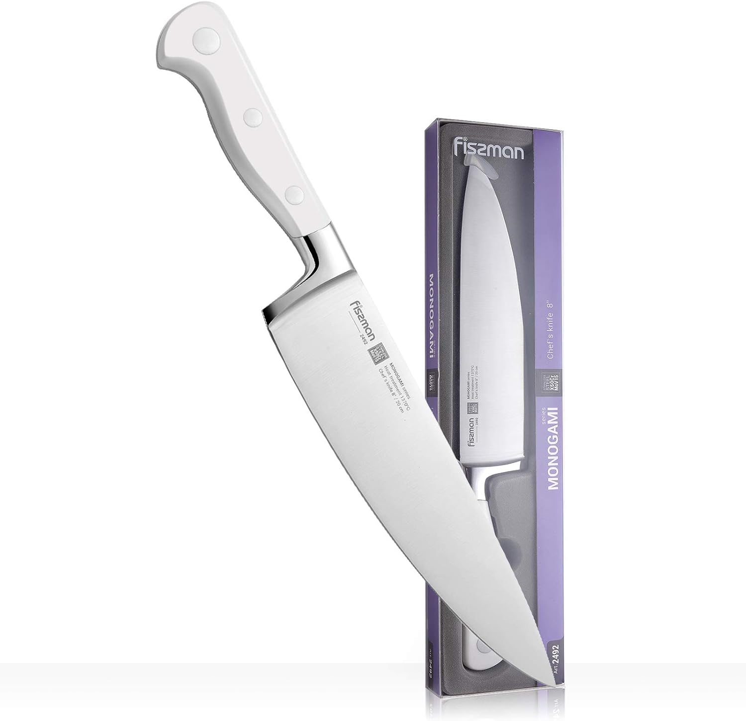 Amazon.com: FISSMAN Chef Knife 8 inch, German Stainless Steel ...
