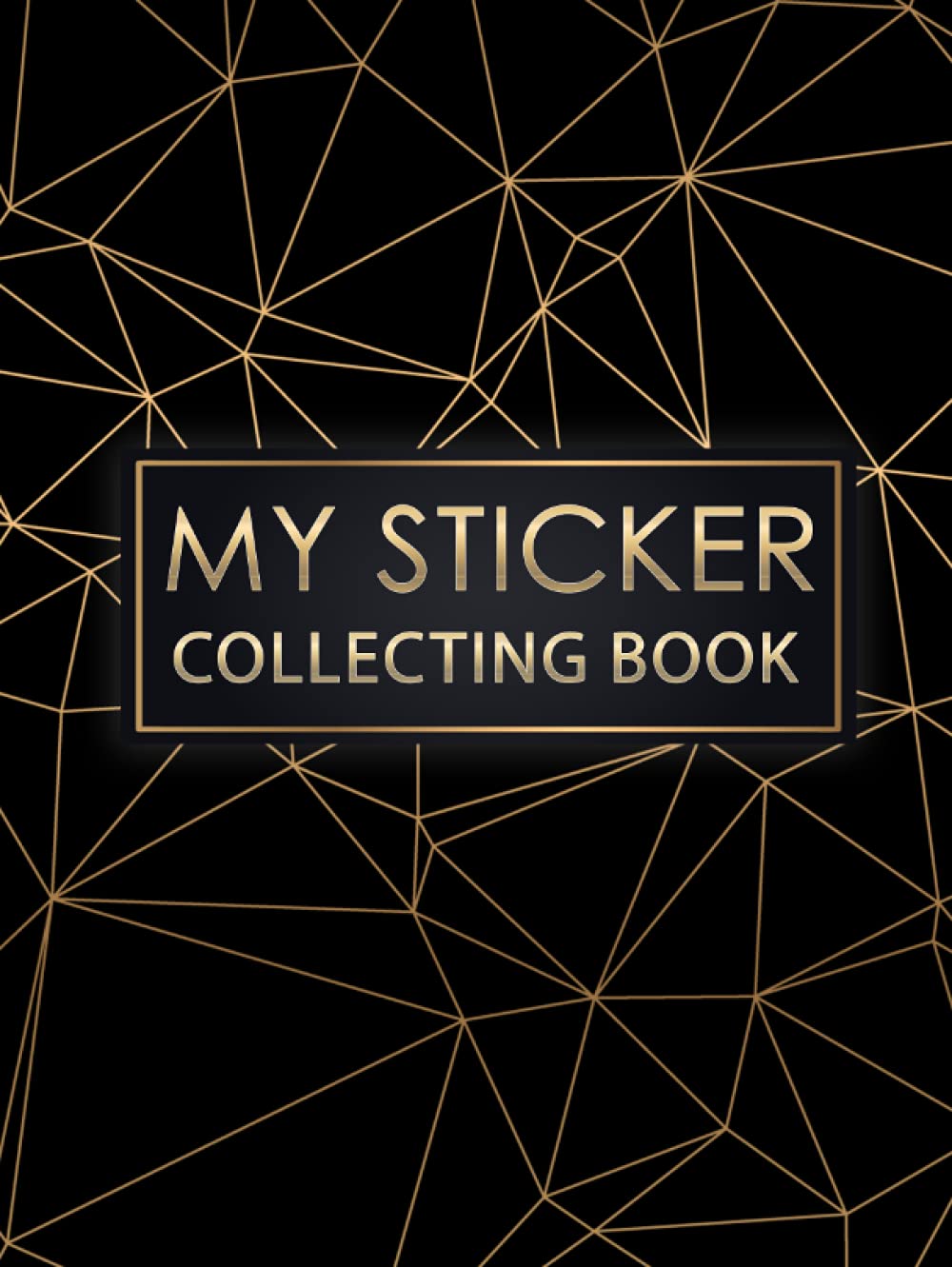 Amazon.com: My Sticker Collecting Book: HARD COVER Blank sticker album ...