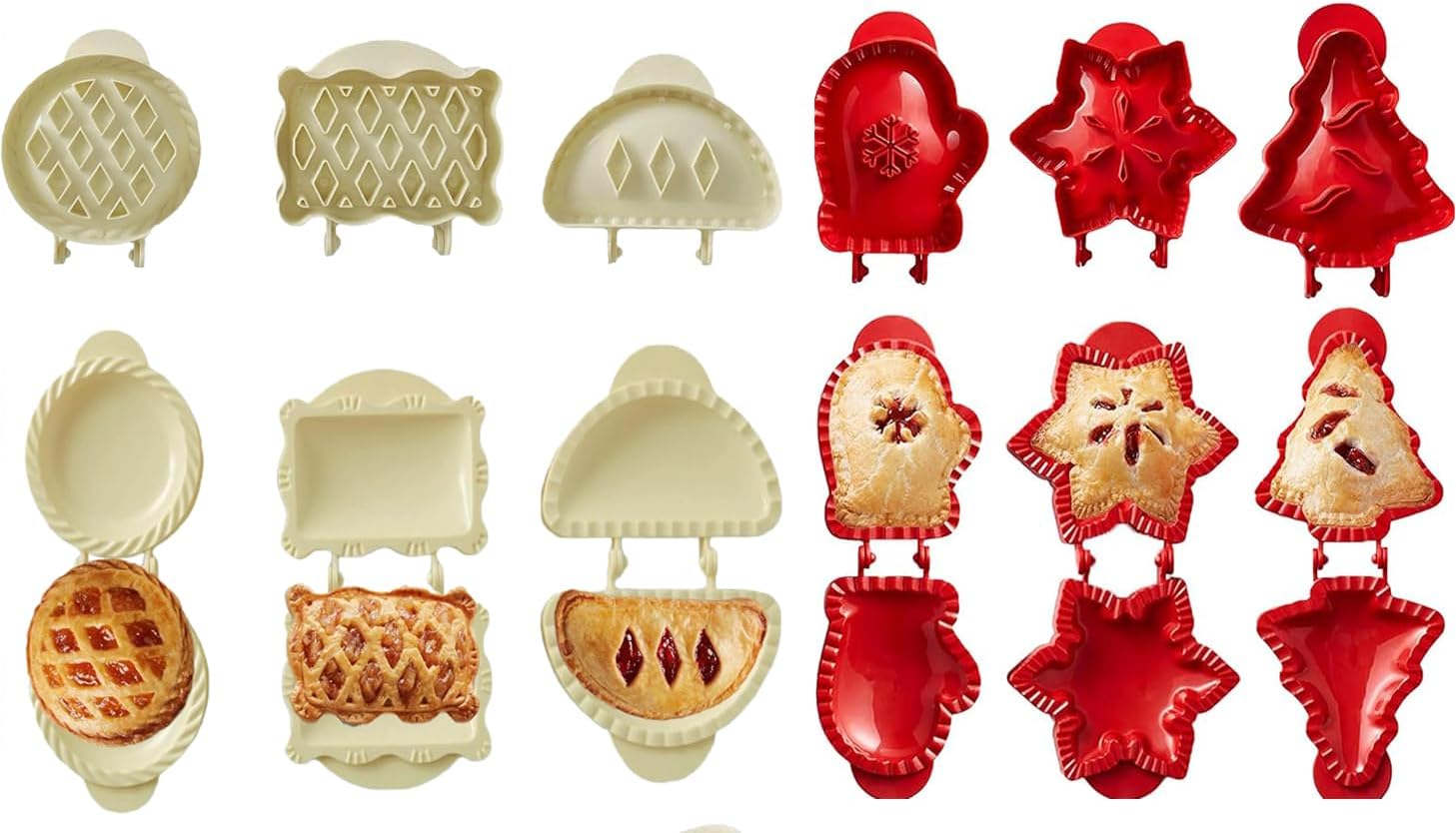 Amazon.com: New Dough Presser Pocket Pie Molds, Party Potluck Hand Pie ...