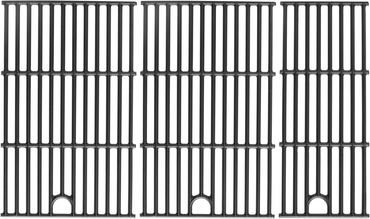 Amazon.com : BBQ Future Cast Iron Cooking Grates for Charbroil ...