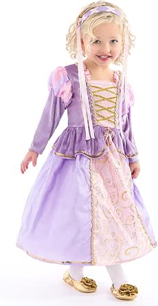 Amazon.com: Little Adventures Classic Rapunzel Princess Dress Up ...