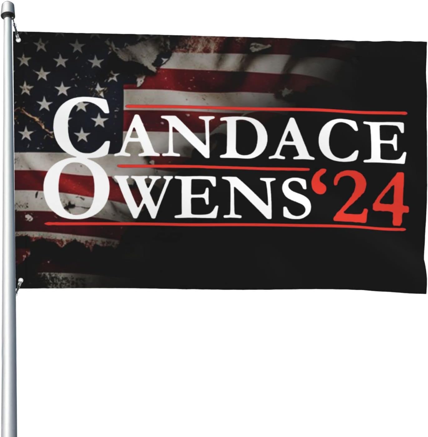 Amazon.com : Candace Owens for President 2024 Flag 4X6 Feet - Vivid ...