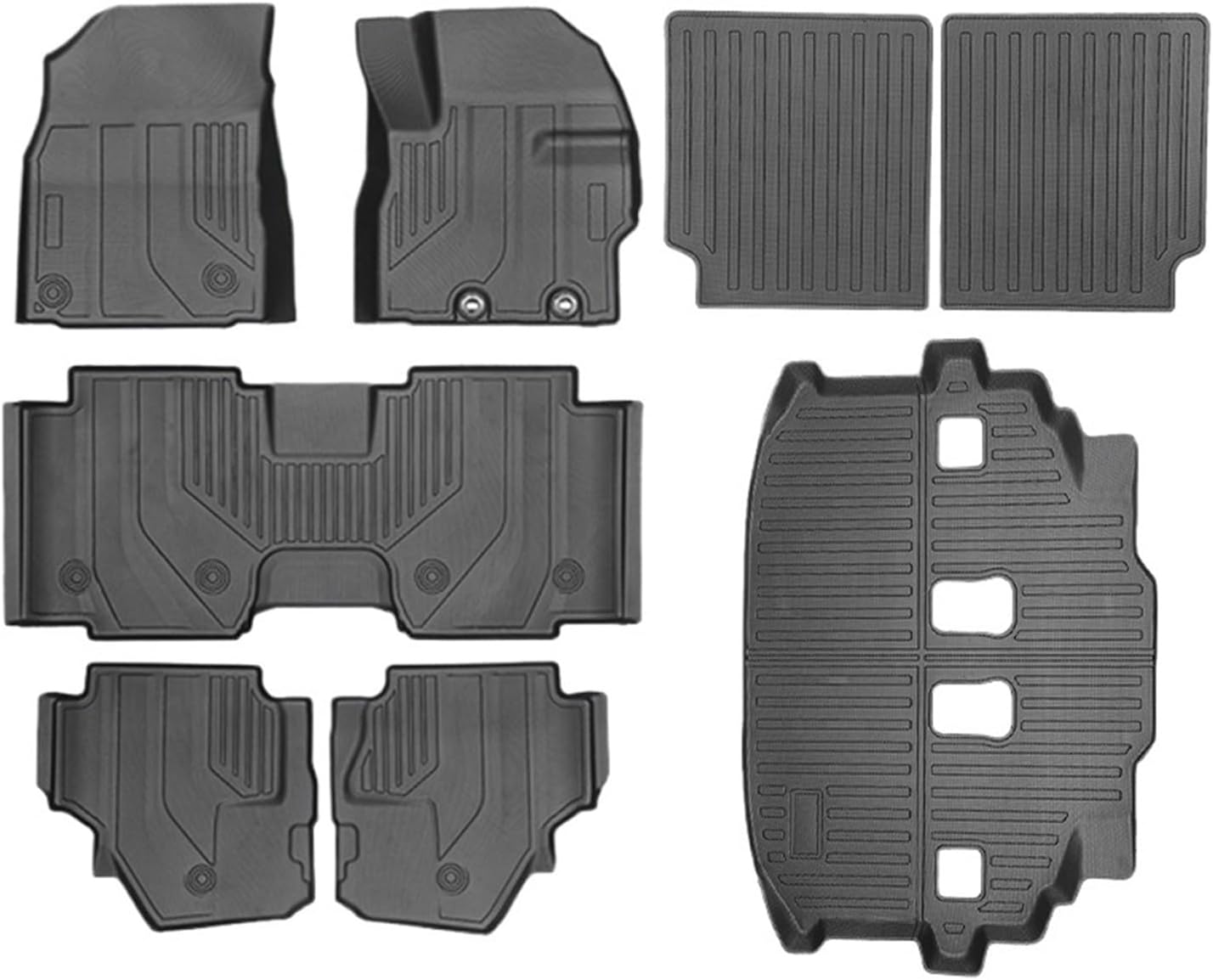 SDLDCVXZ Right Rudder Trunk Mats All-weather Non-slip Cargo Liner ...