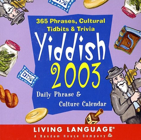Buy Yiddish Daily Phrase & Culture 2003 Calendar Book Online at Low ...