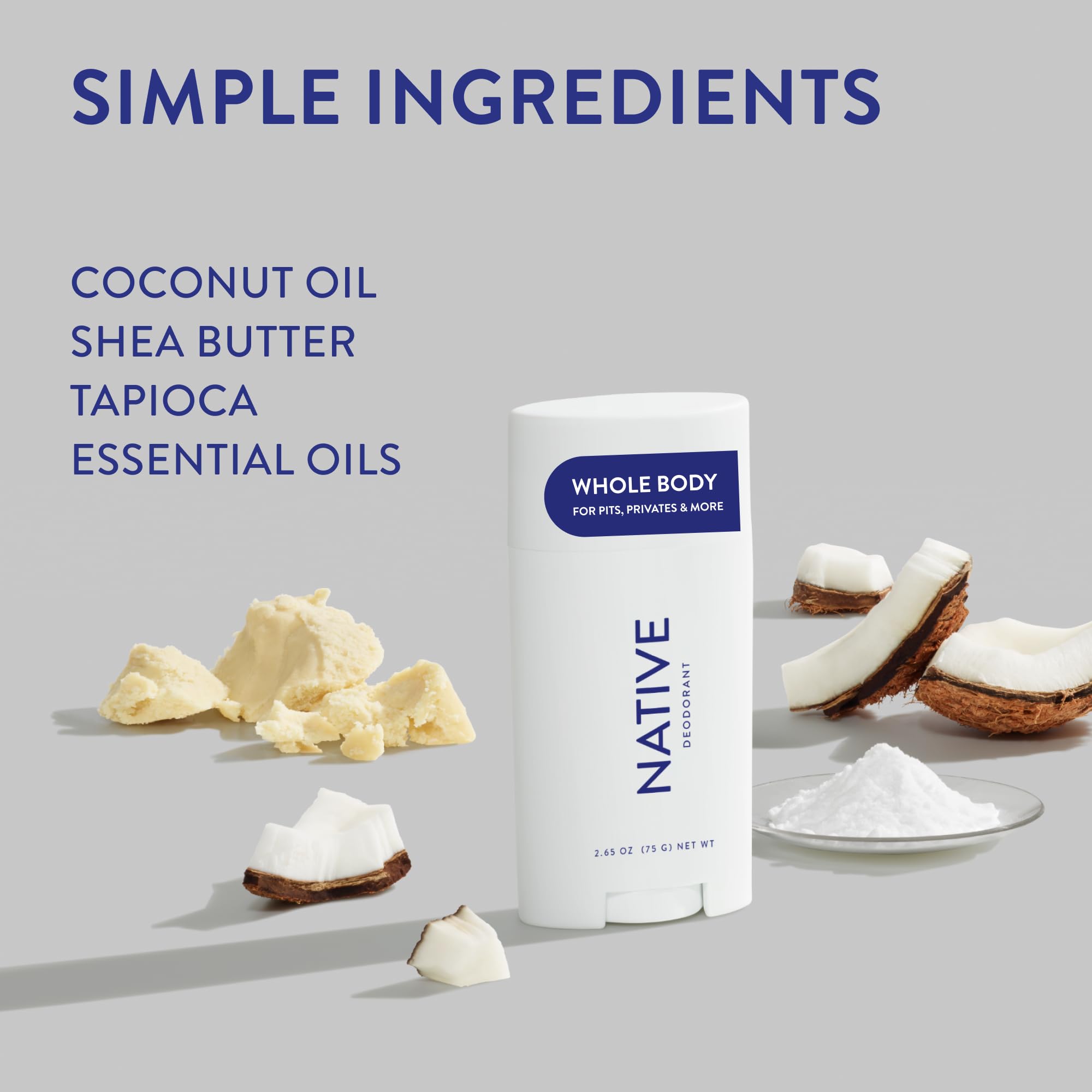 Snapklik.com : Native Whole Body Deodorant Contains Naturally Derived ...