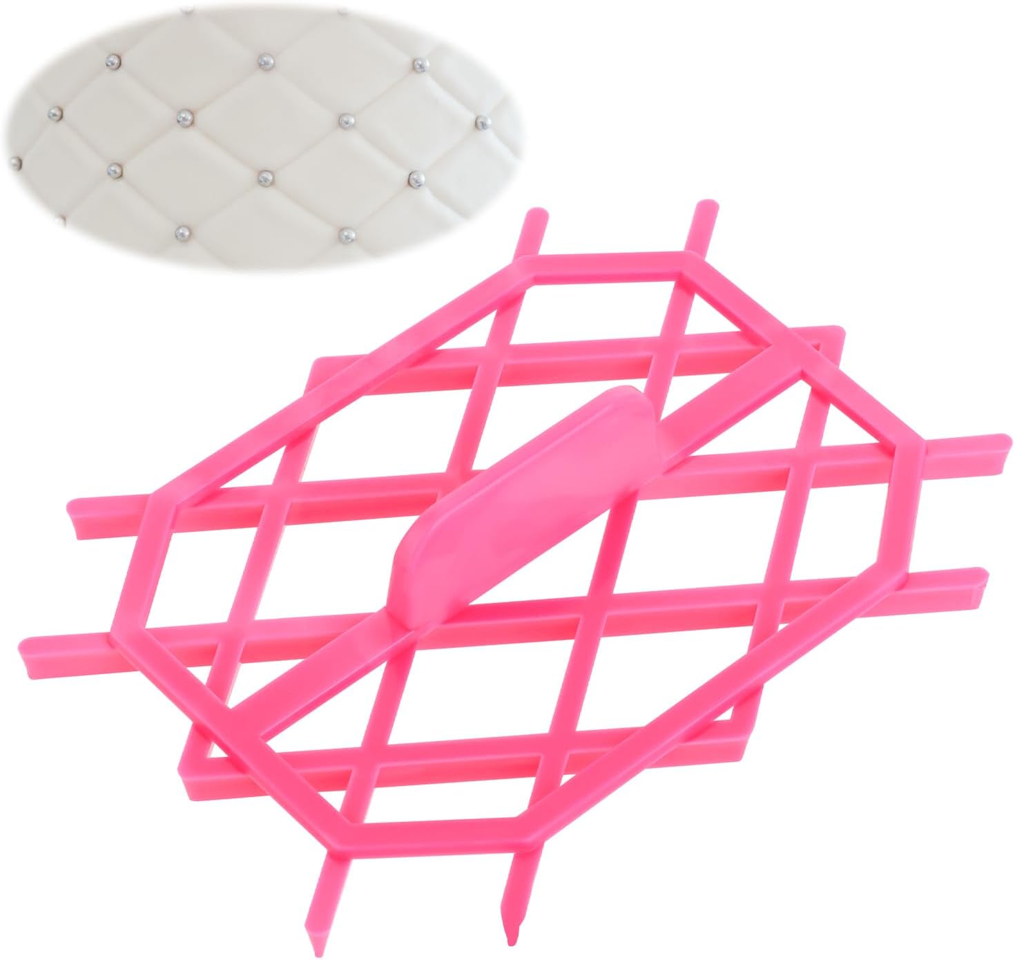 Amazon.com: Rhombus Diamond Shape Fondant Cake Mould Embosser Embossing ...