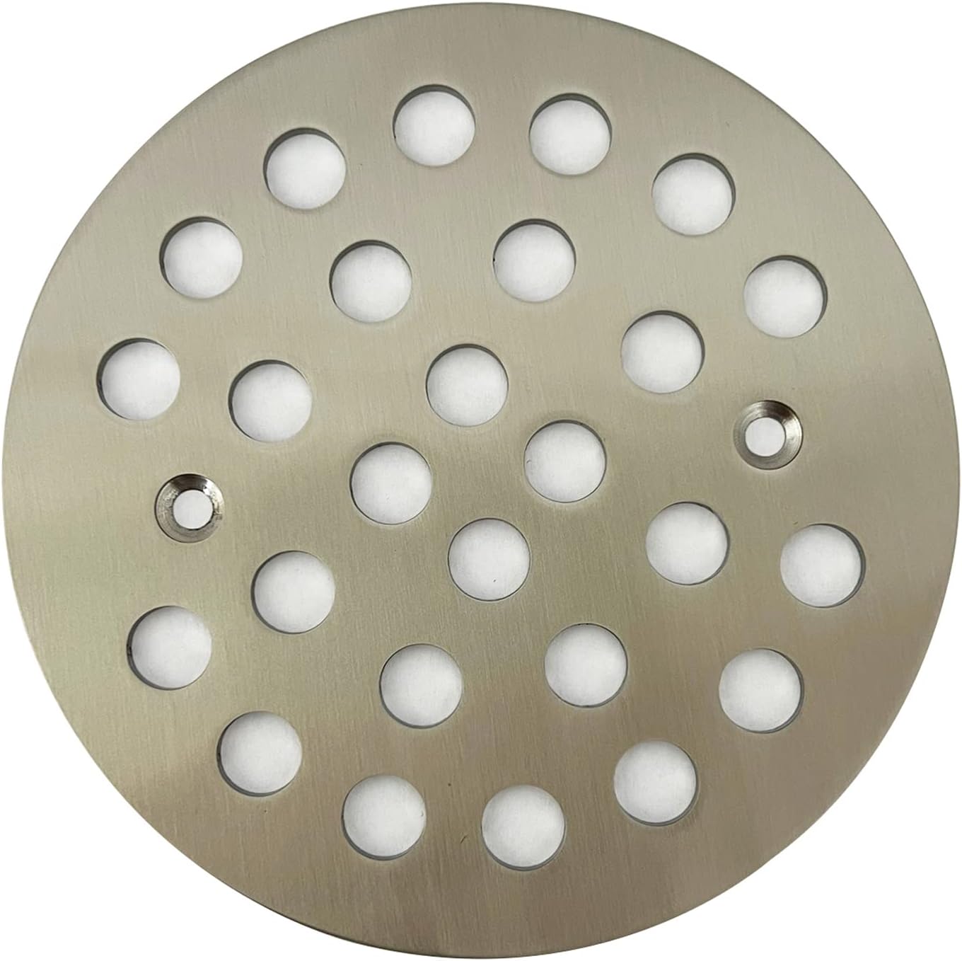 Holge 4-1/4 Inch Screw-in Round Shower Drain Cover Replacement Floor ...