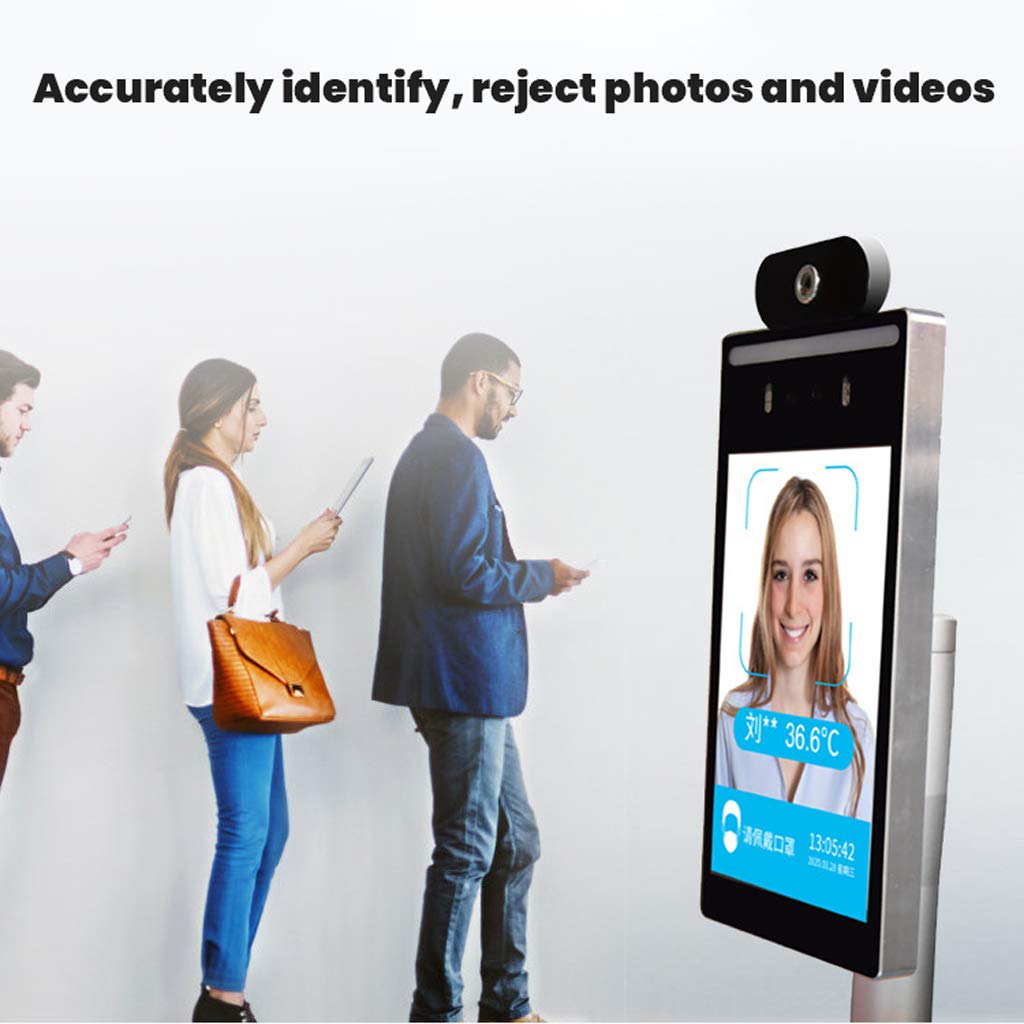 Buy ZQQ Face Recognition Body Temperature Measurement, Wall-Mounted 8 ...