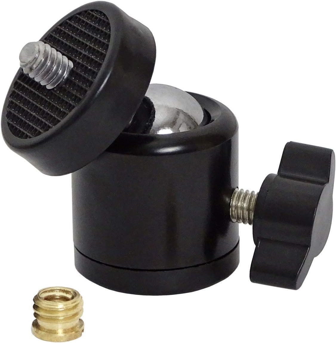 keepdrum Kugelgelenk Stativ-Adapter 1/4 zu 3/8, 2 Stück, Ideal für ...