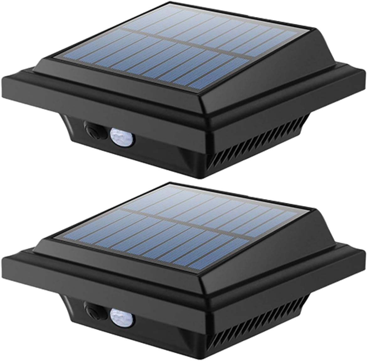 BILLION DUO Gutter Solar Light with Motion Sensor 40 LEDs Solar Lights ...