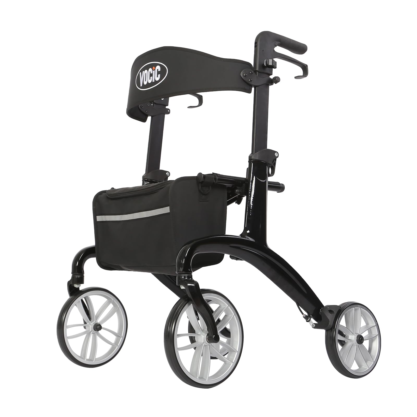 VOCIC Carbon Rollator Faltbar und leicht mit Sitz - Super leicht 6,4kg ...