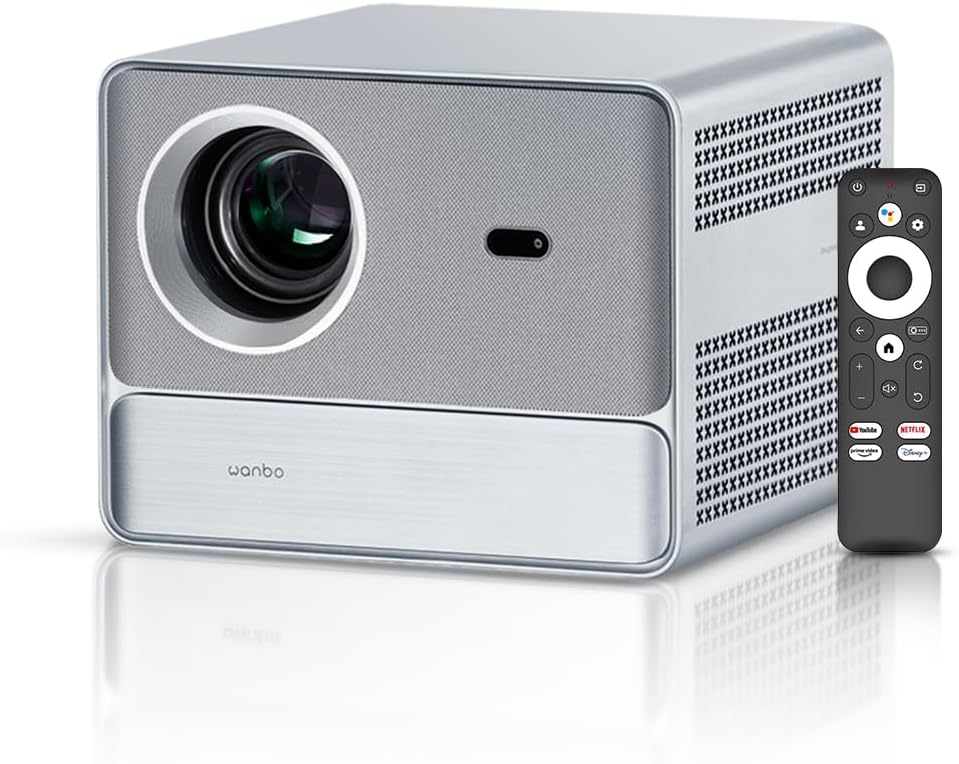 4K Netflix Certified TOPTRO Q9 Max Pro Smart Projector, 14000 Lumens, HDMI ARC, Auto Focus ...