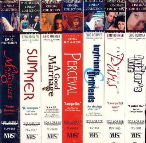 Eric Rohmer Collection [VHS] : Amazon.fr: DVD et Blu-ray