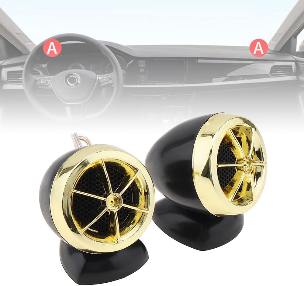 Amazon.com: DriSentri 2pcs Universal 12V Tweeters Mini Horn Music Dome ...