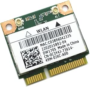 Amazon.com: ATHEROS QCWB335 Dell DW1705 Wireless N Bluetooth-Compatible ...