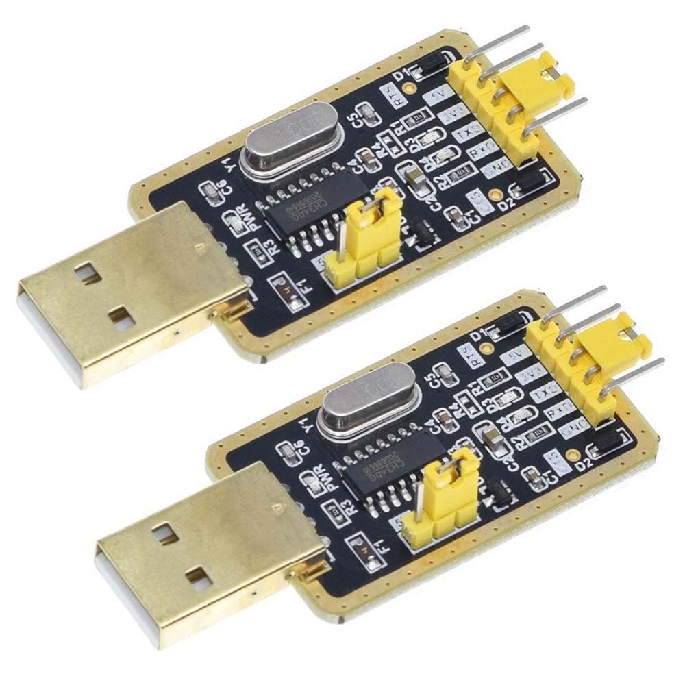 Amazon.co.jp: 2pcs USB to TTL Serial Adapter CH340 chip Converter ...
