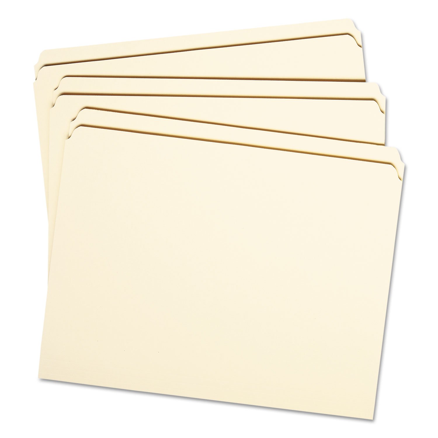 Snapklik.com : Smead File Folder, Reinforced Straight-Cut Tab