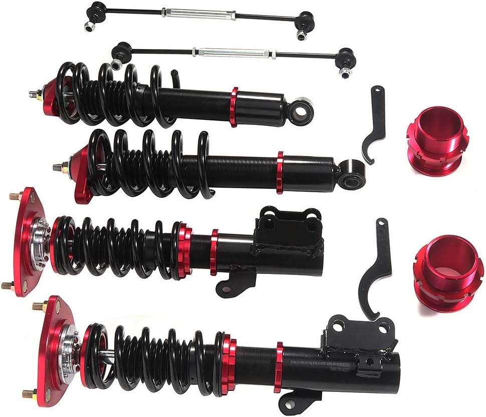 Amazon.com: ROADFAR Coilovers Suspension Shocks Springs Struts Full Set ...