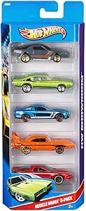 Amazon.com: Hot Wheels HW Showroom Muscle Mania-5 Pack : Toys & Games