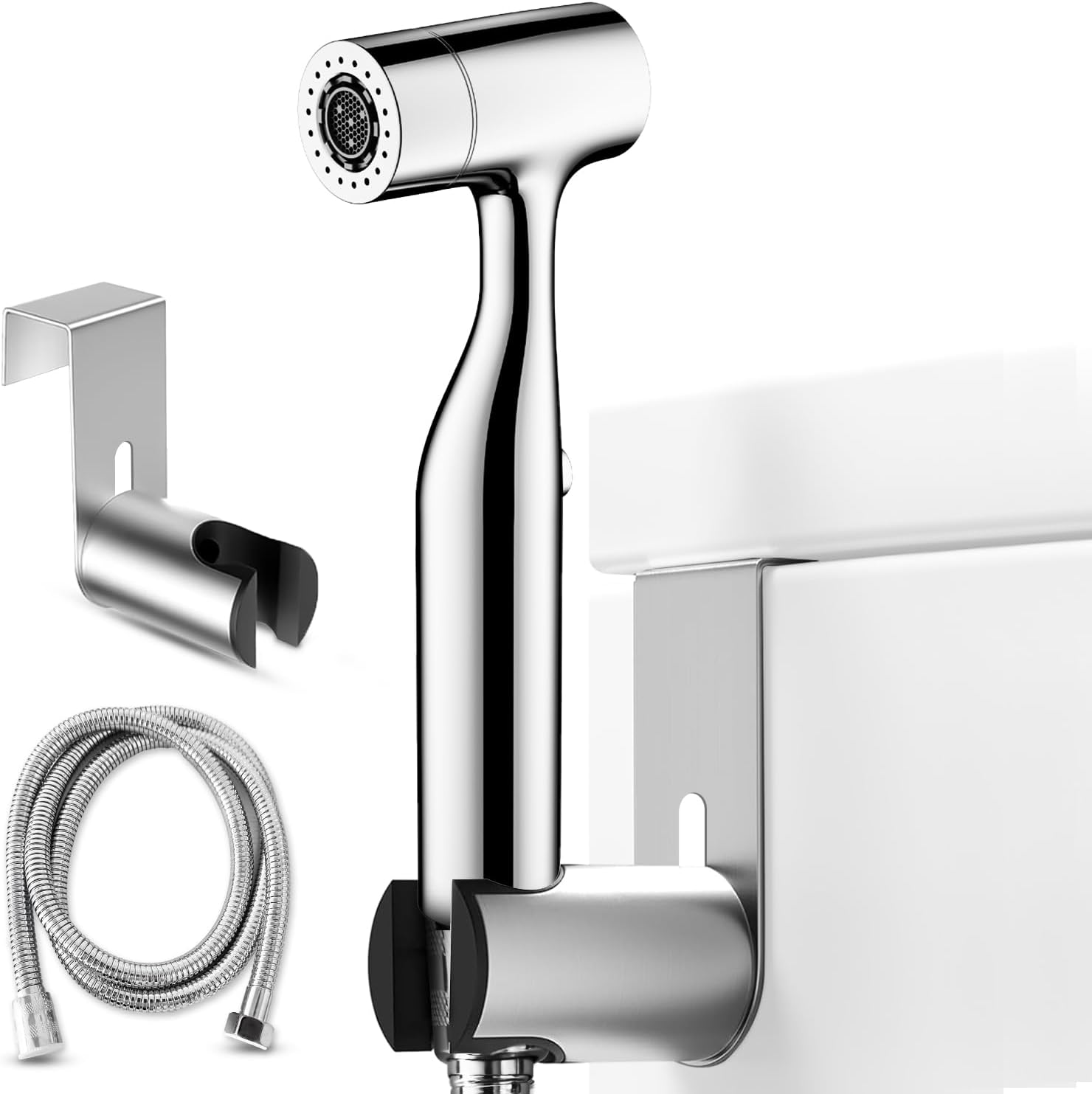 KIMCHUL Handheld Bidet Sprayer with Toilet Hose | Dual Spray Modes ...