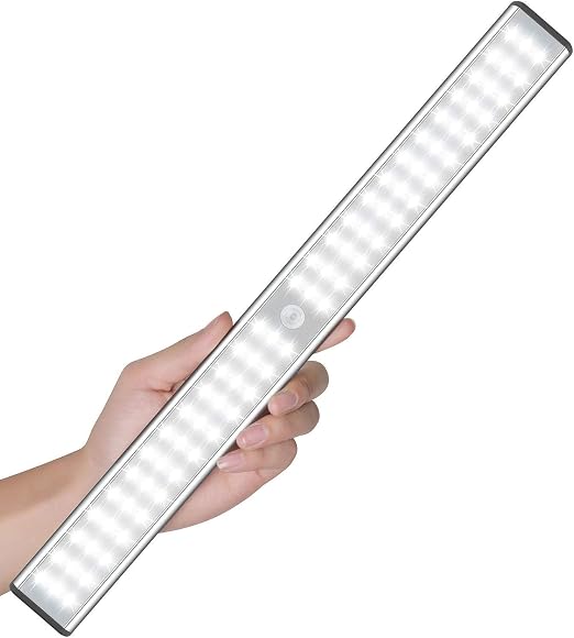MOSTON Rechargeable Closet Light 78LED, Homelife Motion Sensor LED ...