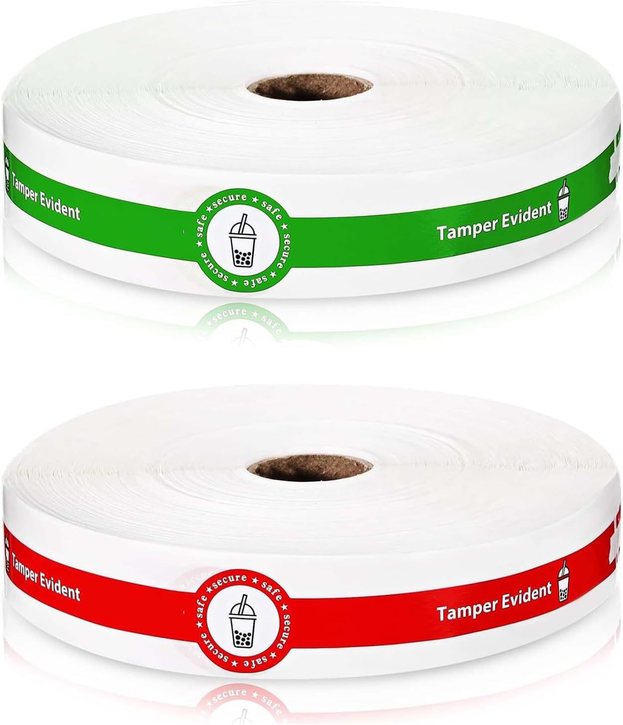 Amazon.com: Safe Secure Tamper Evident Seals Stickers for Drink Lids 1 ...