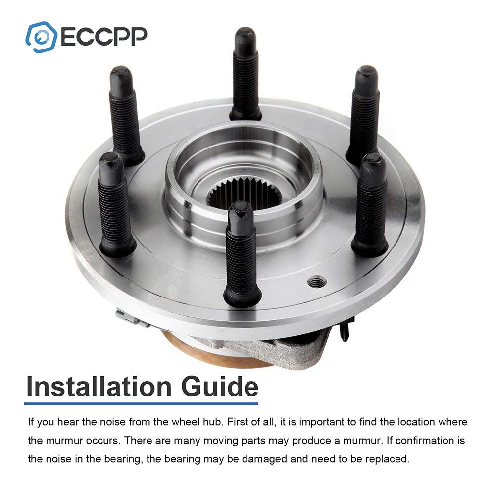 Snapklik.com : ECCPP Front Wheel Bearing Hub Assembly For 2007-2012 ...