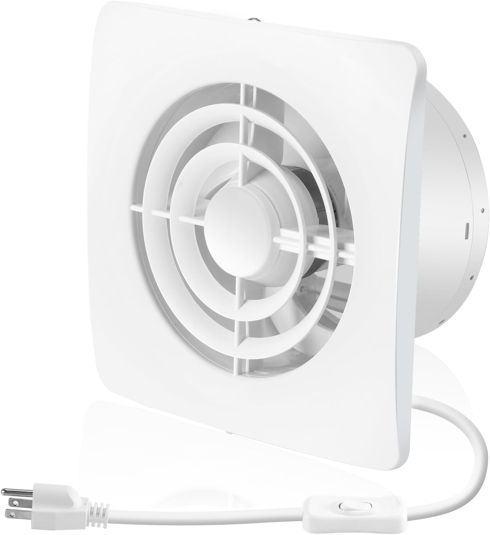 Nalle 10 Inch Window Reversible Exhaust Fan Through-wall installation ...