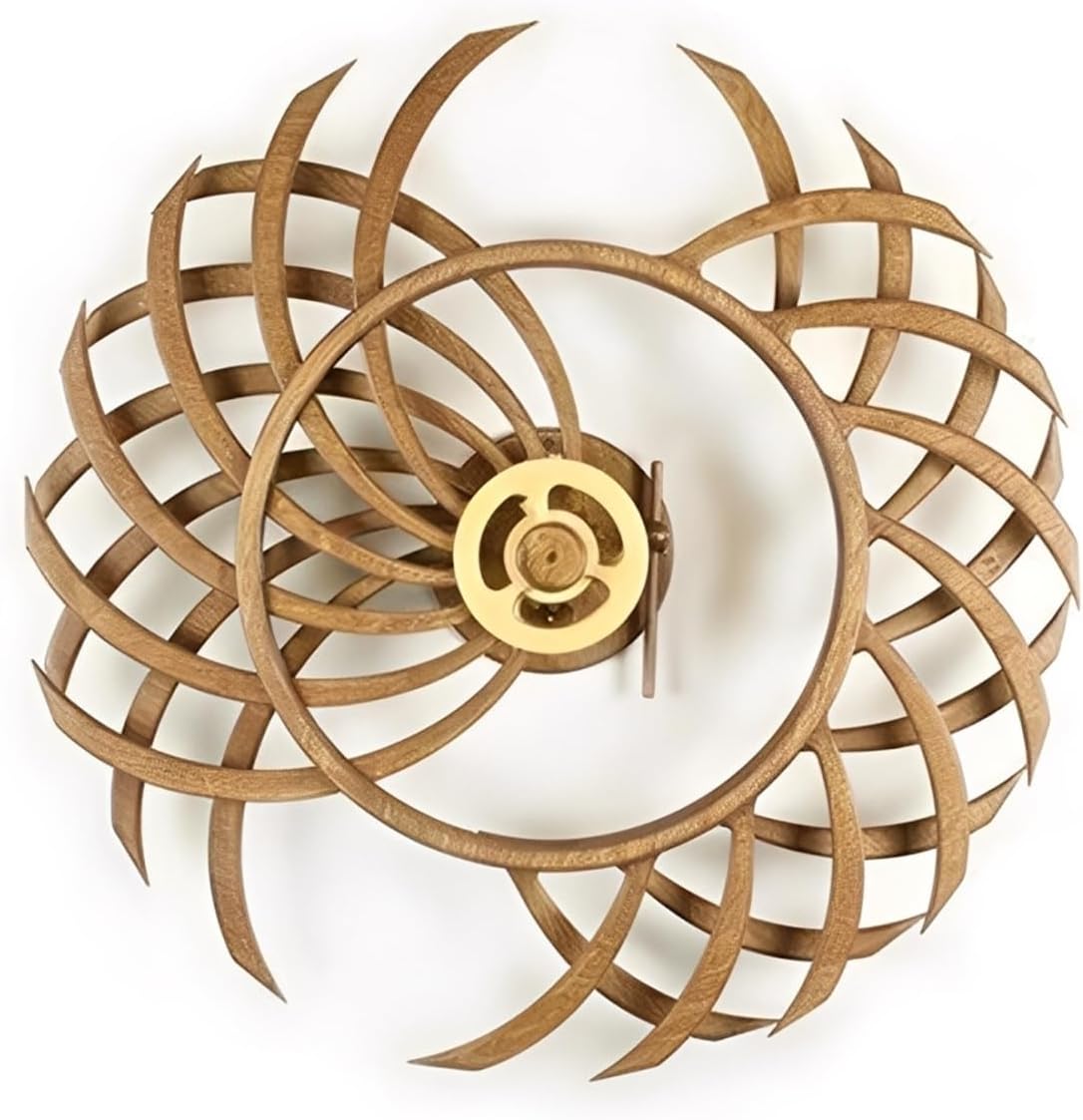 Amazon.com: Kinetic Wall Art Motion, Manual Wooden Hypnotic Moving Wall ...