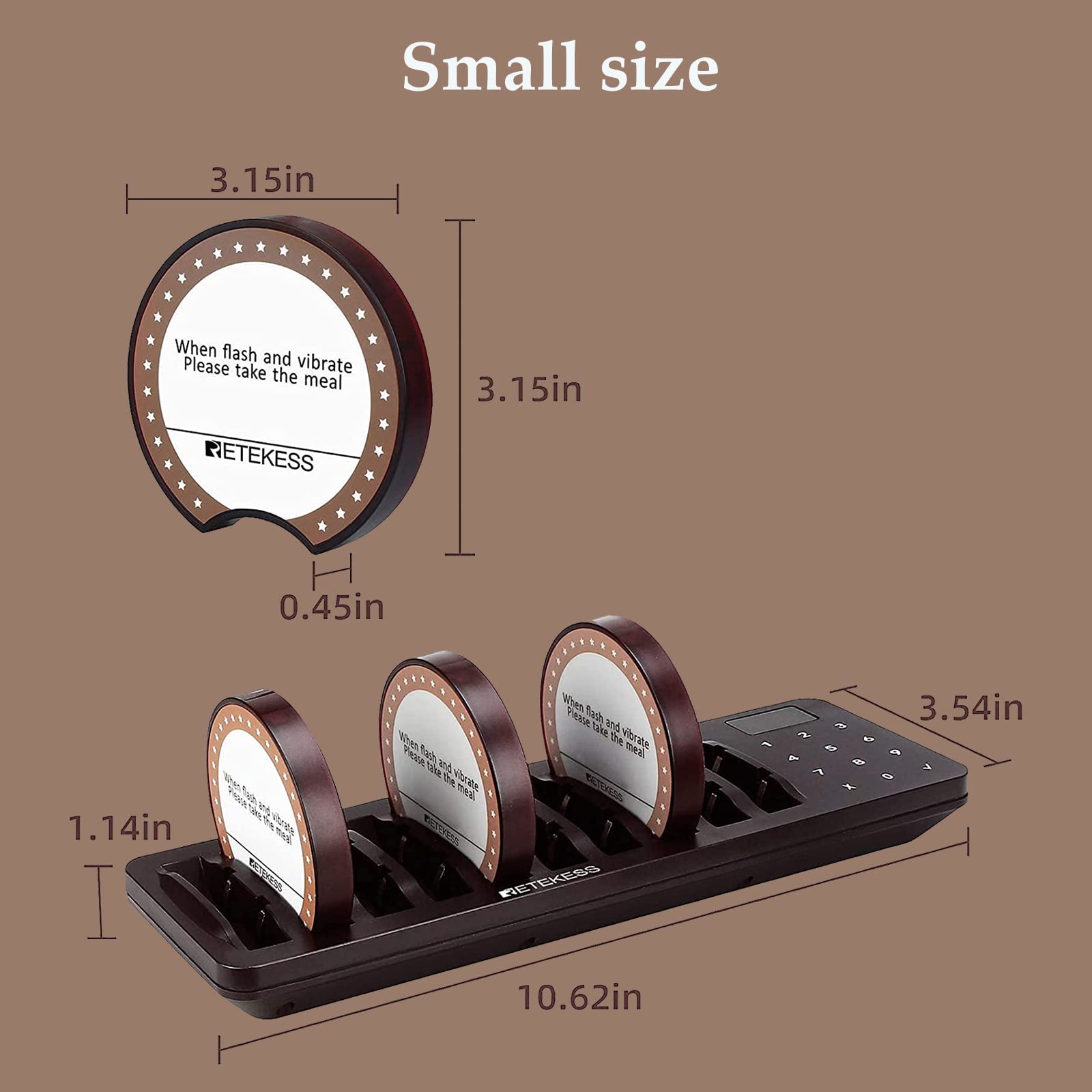 Buy Retekess TD162 Restaurant Pager System, Pagers for Restaurants ...