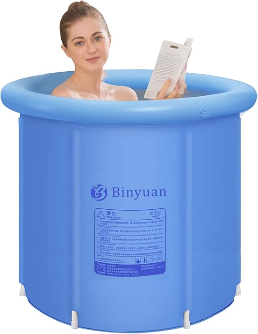 tina portátil plegable, tina de baño con cabina de ducha no empotrado, baño plegable ecológico ...