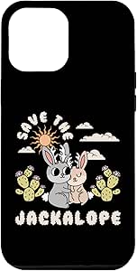 Amazon.com: iPhone 14 Pro Max Save The Jackalope Mythical Creature Cryptid Lover Folklore Case ...