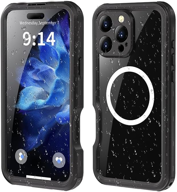 ANTSHARE for iPhone 16 Pro Max Case, IP68 Waterproof Shockproof Case ...