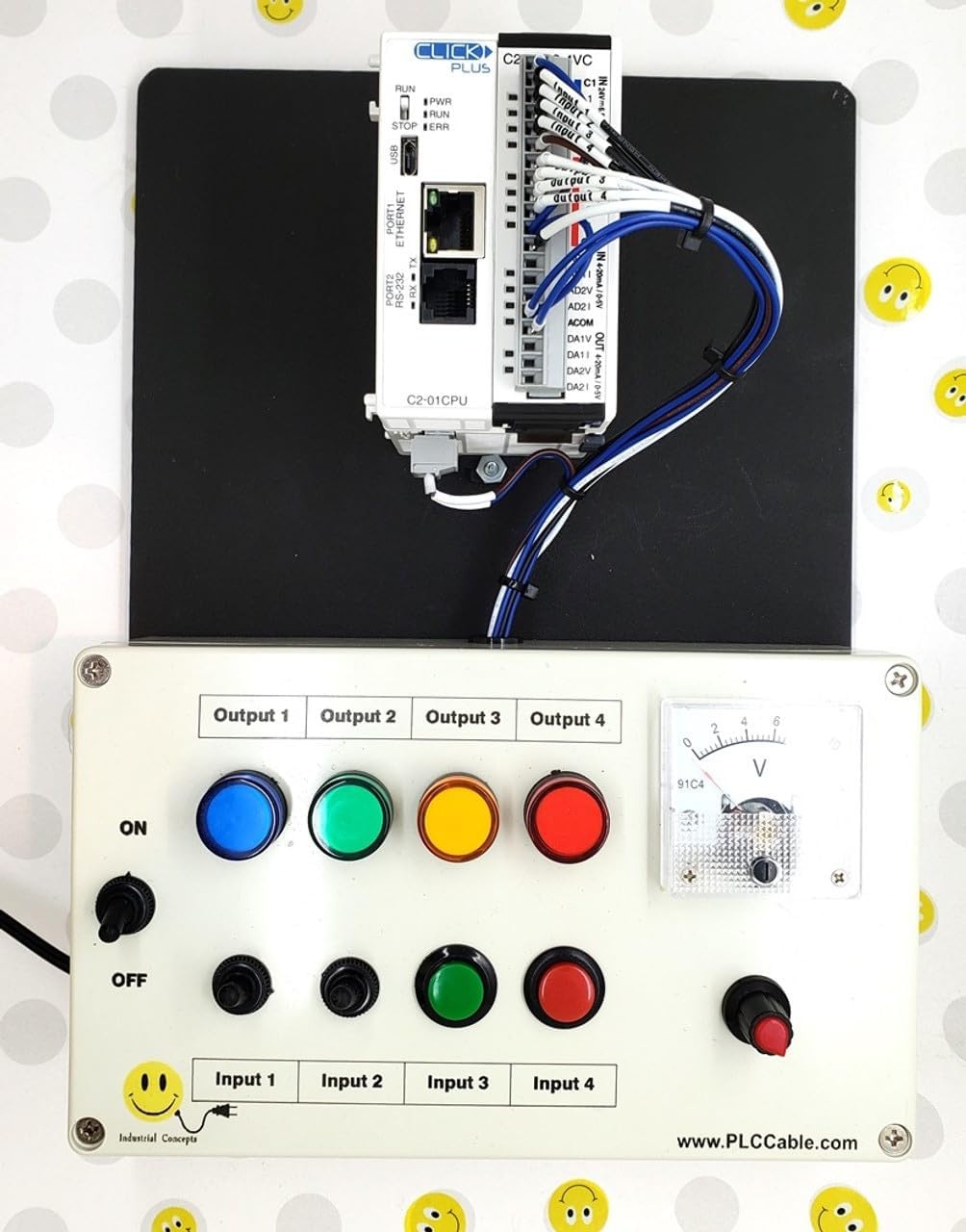 Automation Direct PLC Trainer - Click Plus (Koyo) Analog and Ethernet ...