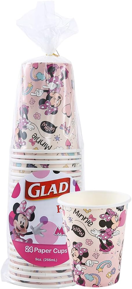 Amazon.com: Disney Minnie Mouse Sippy Cup Set - 6 Pack Minnie Tumbler ...