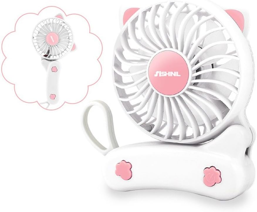 Amazon.com: Shinil Mini Portable Rechargeable USB Fan Personal Handheld ...