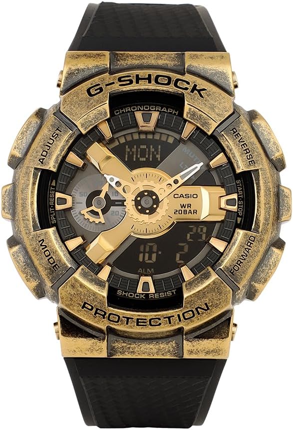 Casio G-Shock Analog-Digital Gold Dial Men GM-110VG-1A9DR (G1457 ...