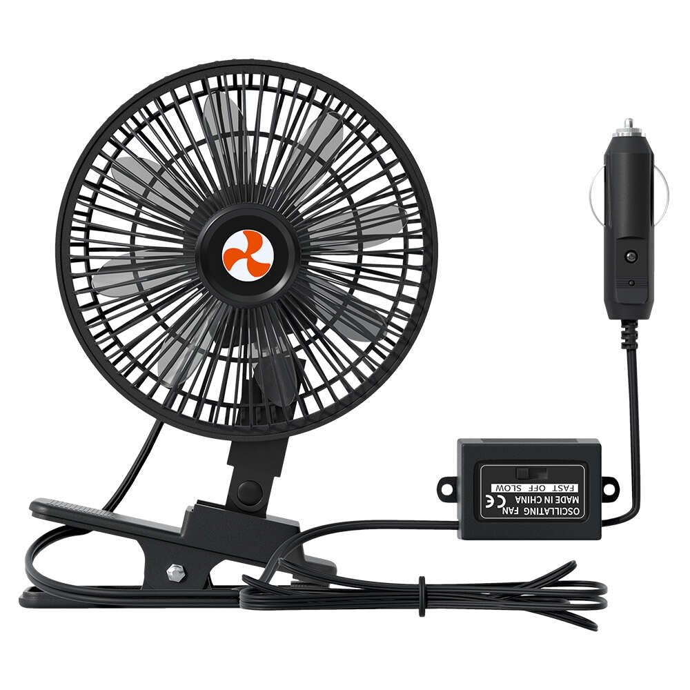 Amazon.com: 12 Volt Oscillating Fan, Portable Car Fan Wide-Bound ...