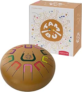TAMBÚ Tambour de Langue en Acier. 8 Pouces, 11 Notes. Handpan ...