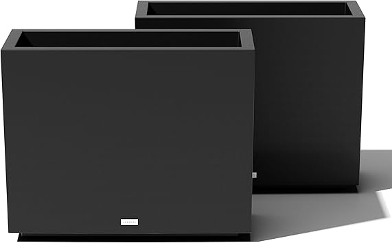 Amazon.com : Veradek Block Series Span Plastic Planter - Tall ...