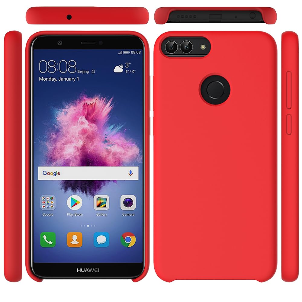 Amazon.com: Case for Honor 9 Lite, Liquid Silicone Protective Phone ...