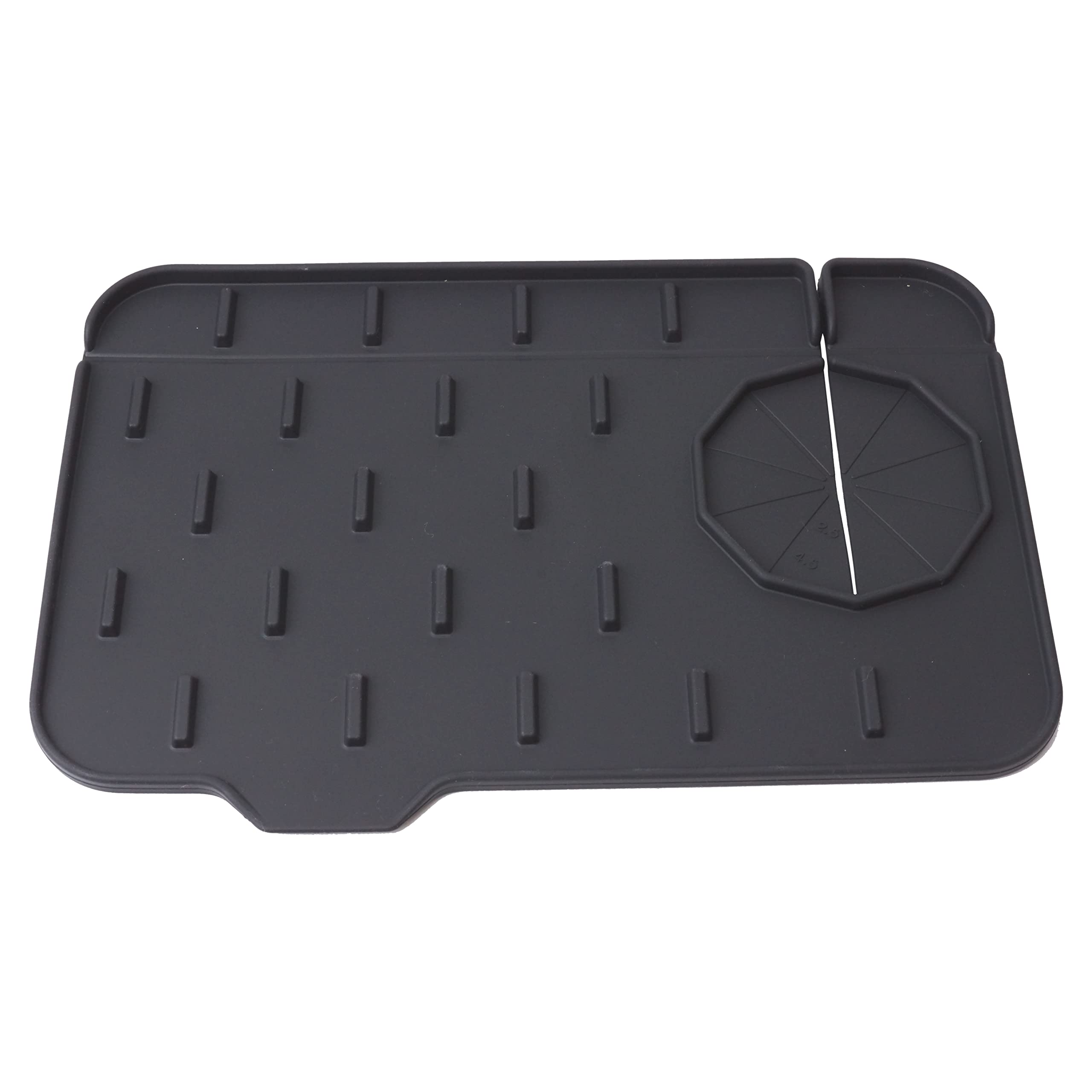 Amazon | prendre 蛇口マット 2枚セット シリコン 水もれ シンク 便利グッズ 水滴 洗剤汚れ 丸洗い可能 簡単設置 蛇口まわり シンプル マット 吸水 （黒色） PR ...