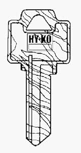 10 each: Hy-Ko Key Blank (16010WR5-02) - Amazon.com
