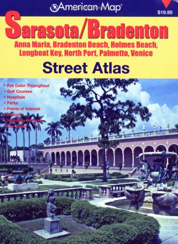 Sarasota, Bradenton Street Atlas: Trakker Maps, Inc: 9780875305318 ...