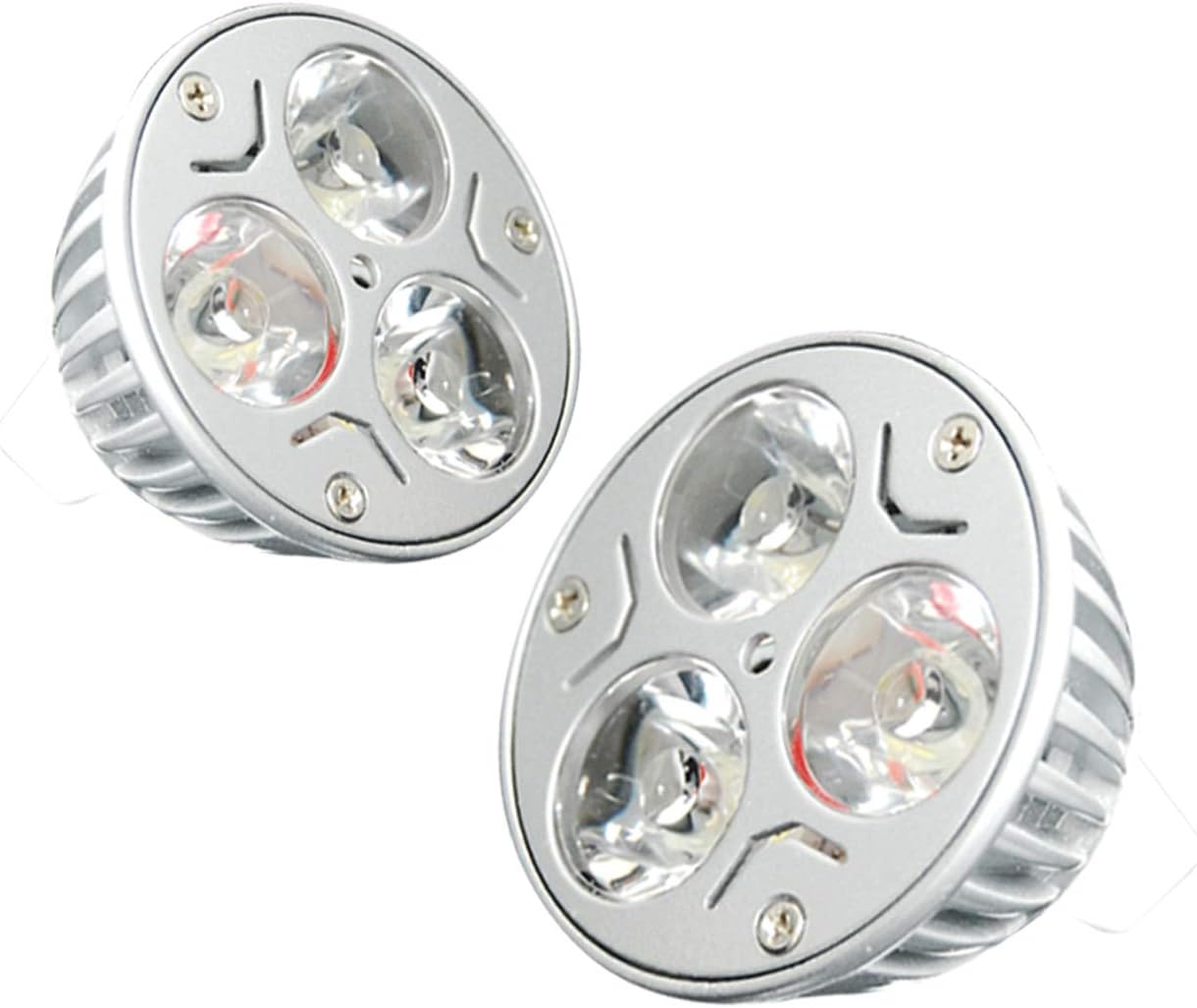 2 Pack Dimmable Day Light LED MR16 BULB LED Light Lighting Bulb 12V 6W ...