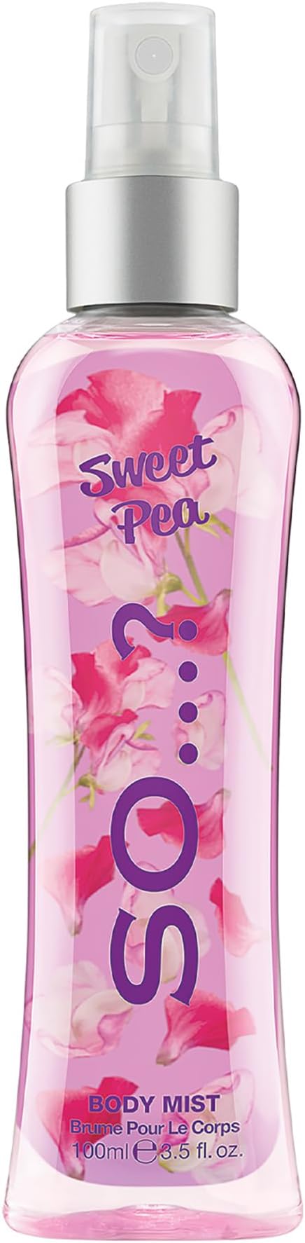 Body Mist By So…? Womens Sweet Pea Body Body Mist Fragrance Spray 100ml ...